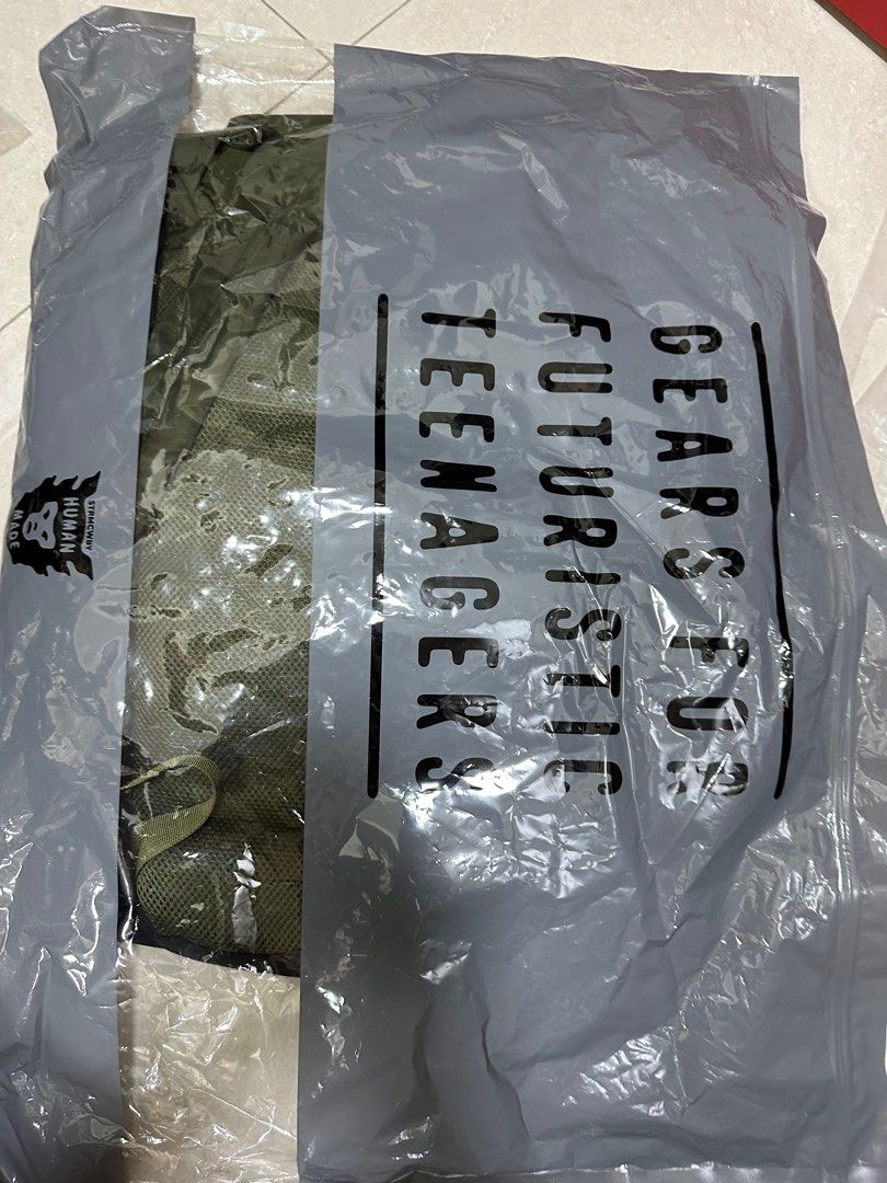 2022SS HUMAN MADE MILITARY BACK PACK 後背包 軍綠色, 他的時尚, 包包與錢包, 背包在旋轉拍賣