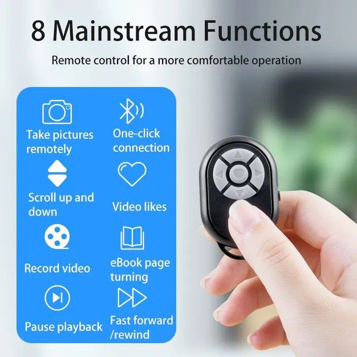 2023 Tiktok Live Smart Phone Bluetooth Remoter For iPhone Samsung ...