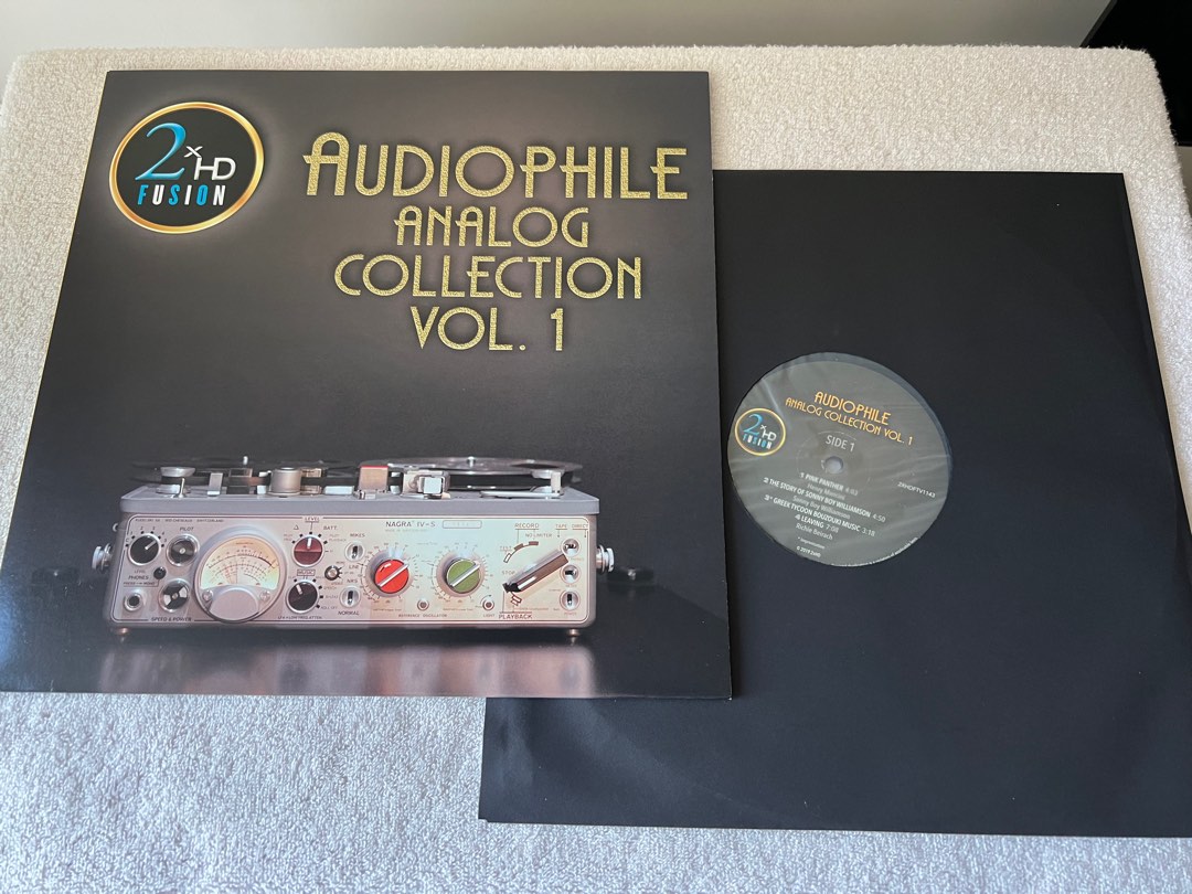 2XHD Fusion Audiophile Analog Collection vol 1 LP, 興趣及遊戲, 音樂、樂器 & 配件, 音樂與媒體 - 黑膠碟 - Carousell
