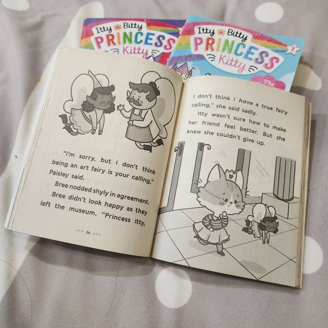 3 books x Itty Bitty Princess Kitty Story book collection, Hobbies ...
