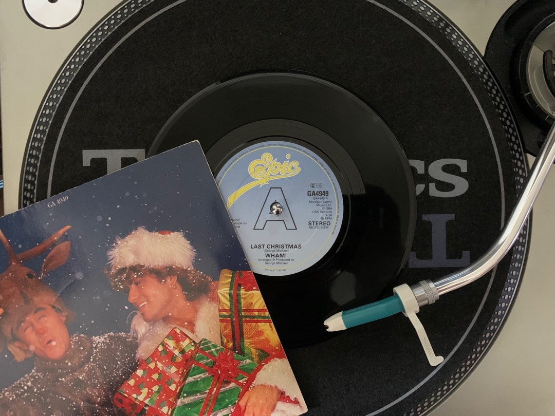 [7”] Last Christmas - Wham Plaka Vinyl Record, Hobbies & Toys, Music ...