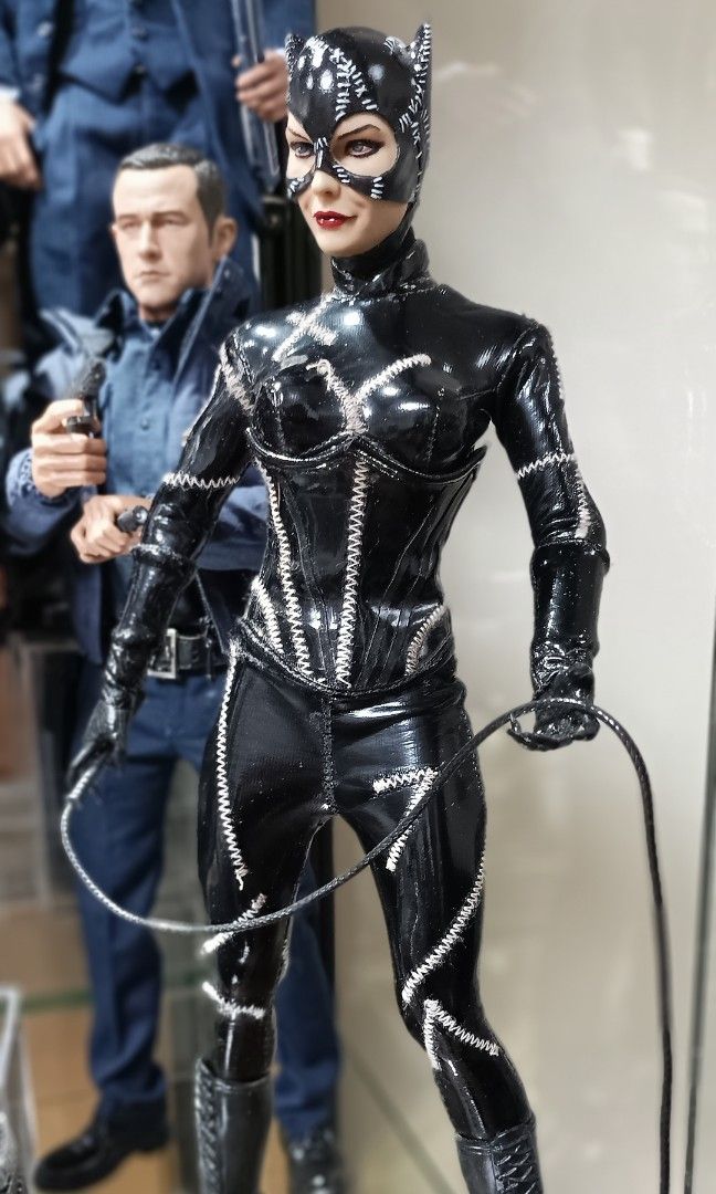 絕版 全場只得我有 已開 有盒 超級極罕有 ACPLAY CATWOMAN (ATX-027) 1/6 DC 1992 Batman ...
