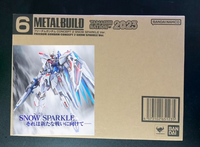 現貨 日版 魂展 METAL BUILD FREEDOM GUNDAM CONCEPT 2 SNOW SPARKLE Ver. MB 自由高達 ...