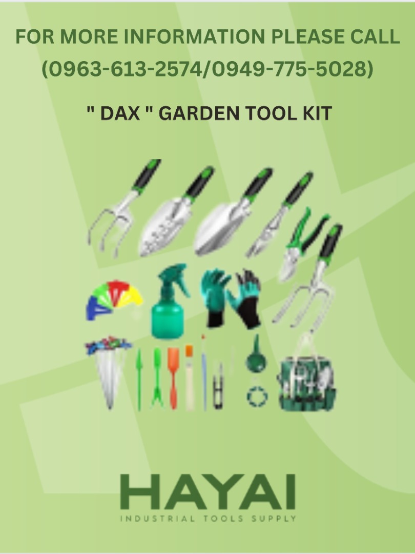 " DAX " GARDEN TOOL KIT, Commercial & Industrial, Construction Tools ...