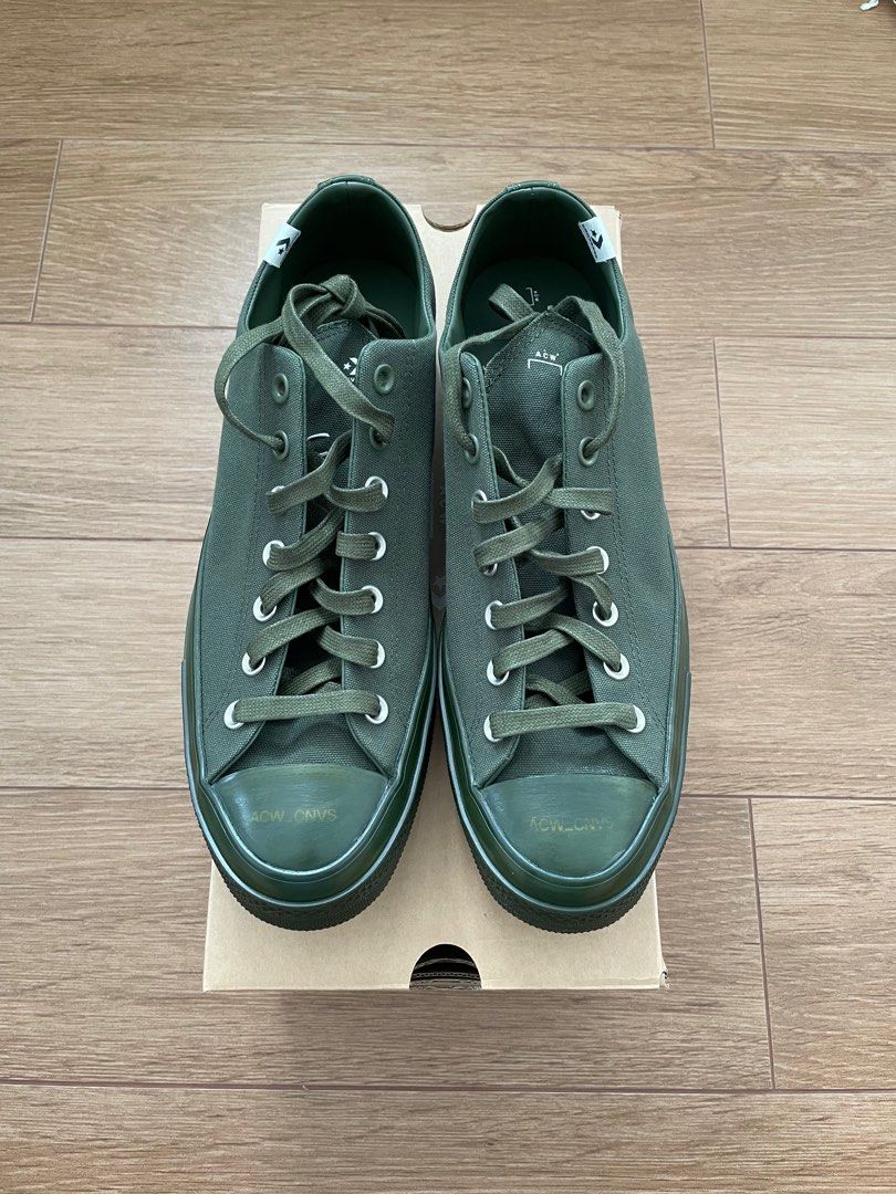 A Cold Wall x Converse Chuck 70 Low Deep Pine Green, Men's Fashion ...