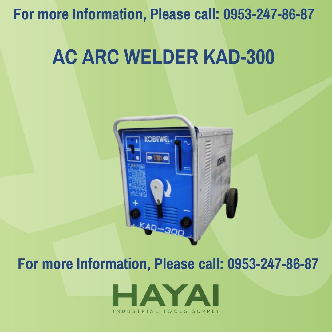 AC ARC WELDER KAD-300, Commercial & Industrial, Construction Tools ...