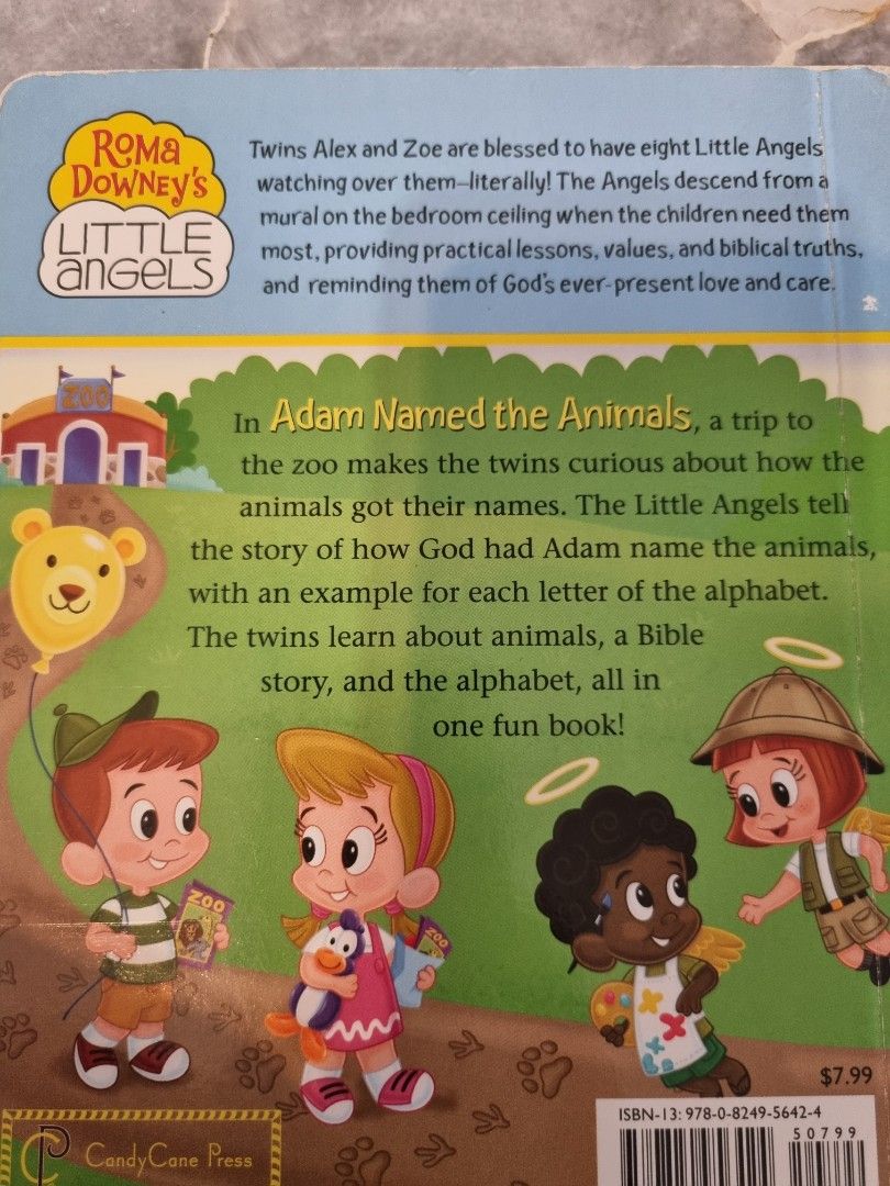 Adam named the animals from A to z, Hobbies & Toys, Books & Magazines ...