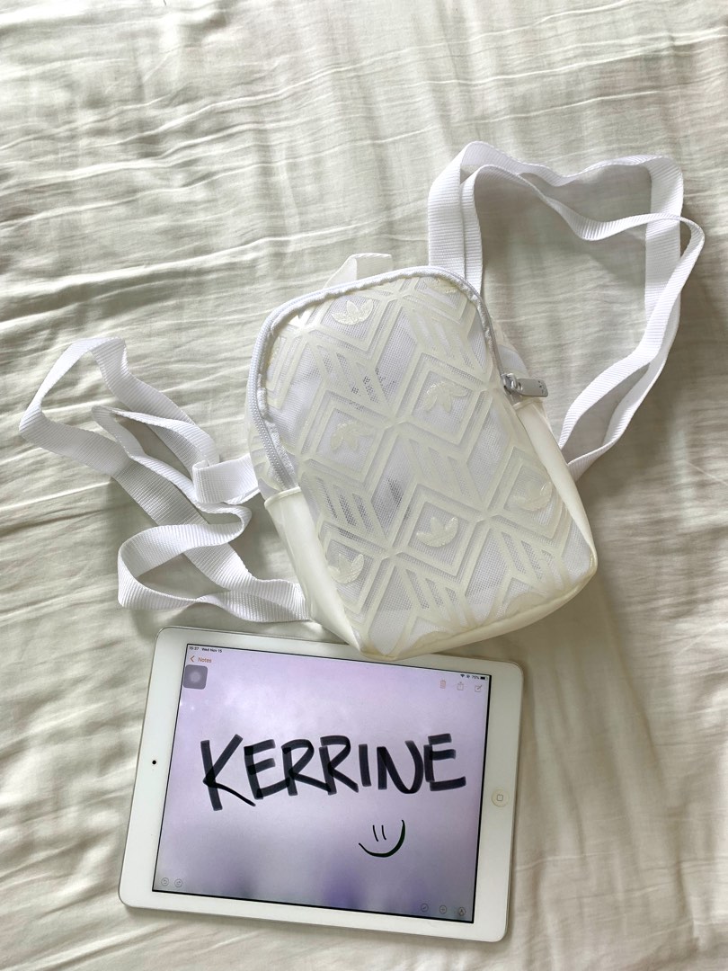 Adidas white mini backpack, Women's Fashion, Bags & Wallets, Backpacks ...