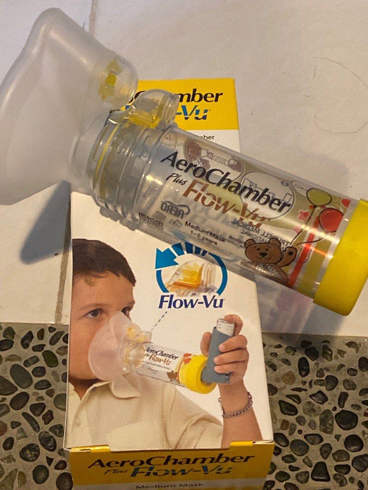 Aero Chamber plus Flow Vu, Health & Nutrition, Medical Supplies & Tools on Carousell