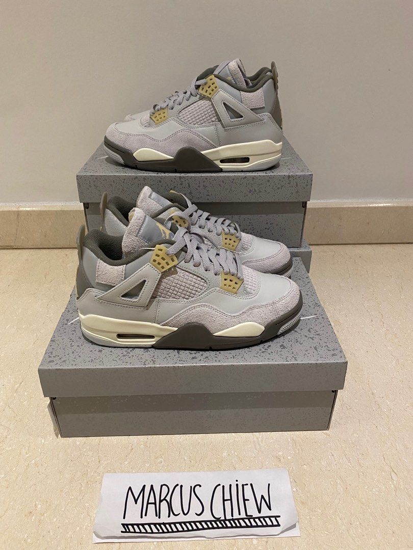 AJ4 Air Jordan 4 Craft SE, Men's Fashion, Footwear, Sneakers on Carousell