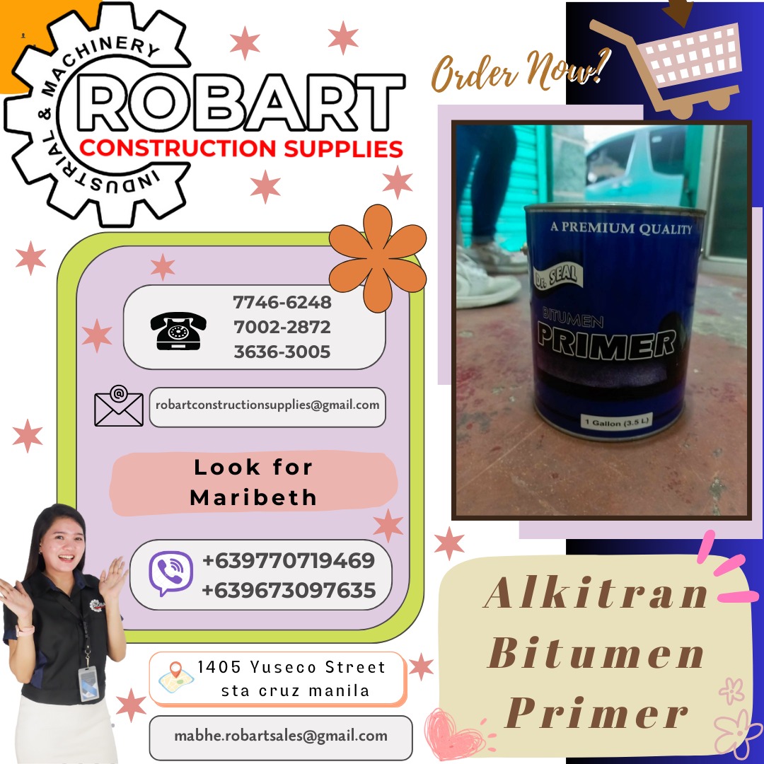 Alkitran Bitumen Primer, Commercial & Industrial, Construction Tools ...