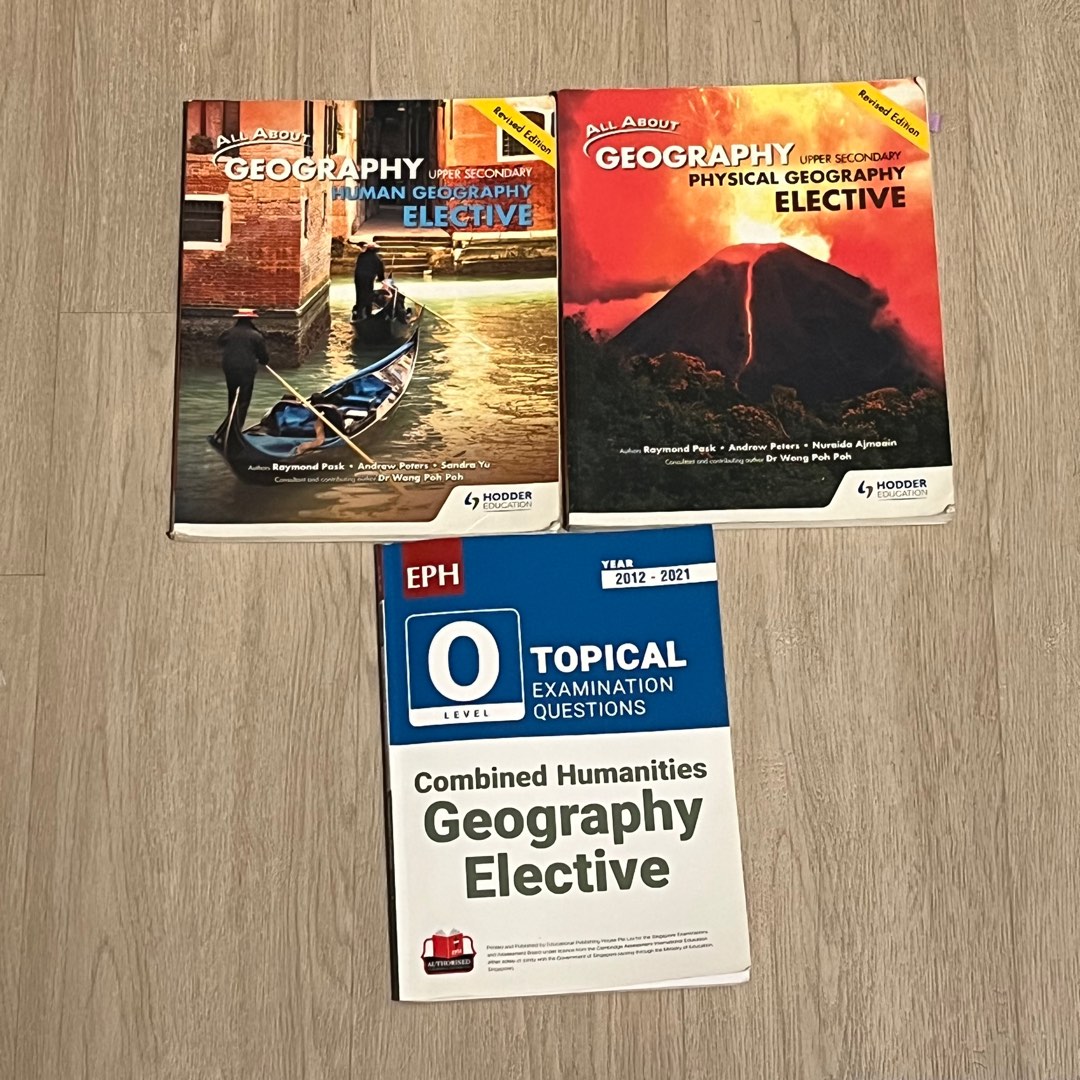 all about elective human and physical geography textbooks, egeog ...
