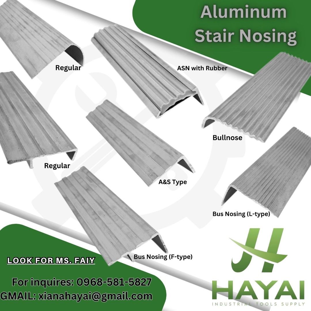 Aluminum Stair Nosing, Commercial & Industrial, Construction Tools ...