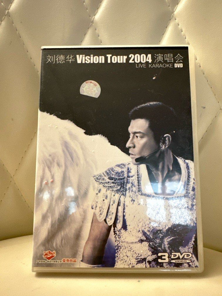 Andy Lau Vision Tour 2004 Concert, Hobbies & Toys, Music & Media, CDs ...
