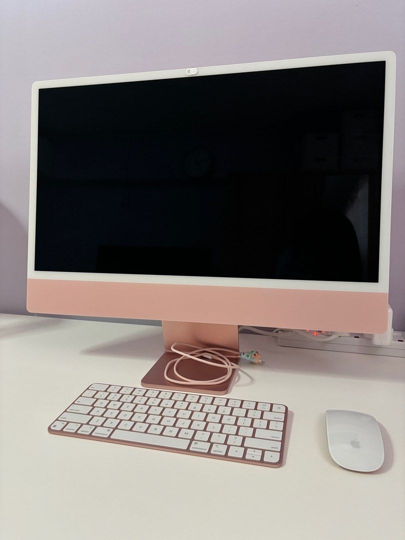 Apple iMac 2021 Pink (M1), Computers & Tech, Desktops on Carousell