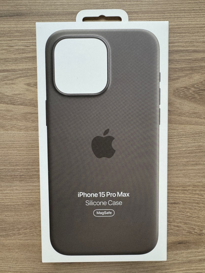 Apple Silicone Case for iP15 Pro Max - Clay, Mobile Phones & Gadgets ...