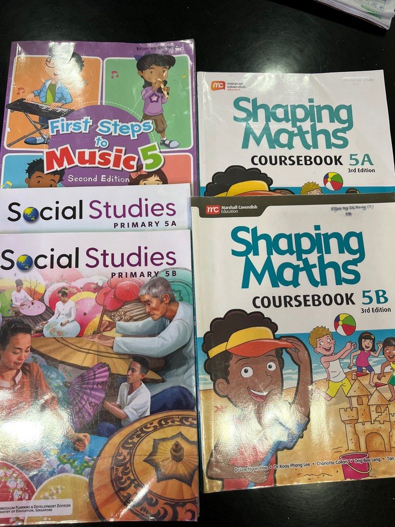 Assorted P5 Math Assessment Books, Past Year Papers & Textbooks ...