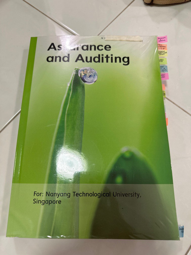 Assurance and Auditing NTU textbook, Hobbies & Toys, Books & Magazines ...