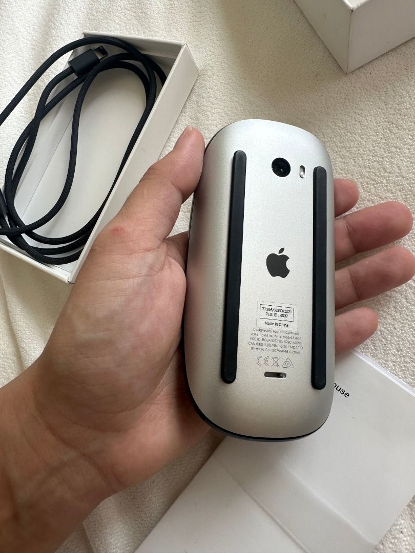 Authentic Apple Magic Mouse (Space Gray), Computers & Tech, Parts ...