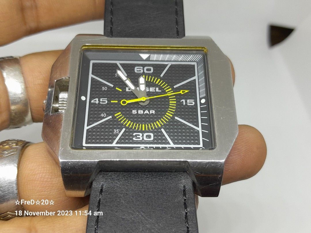 Authentic Diesel DZ-1266 Quartz US Watch Only The Brave, Men's Fashion ...