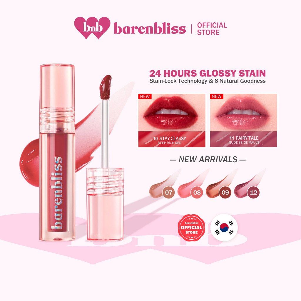 BARENBLISS PEACH MAKES PERFECT LIPTINT GLOSSY STAIN (03 TAKE CHANGE ...