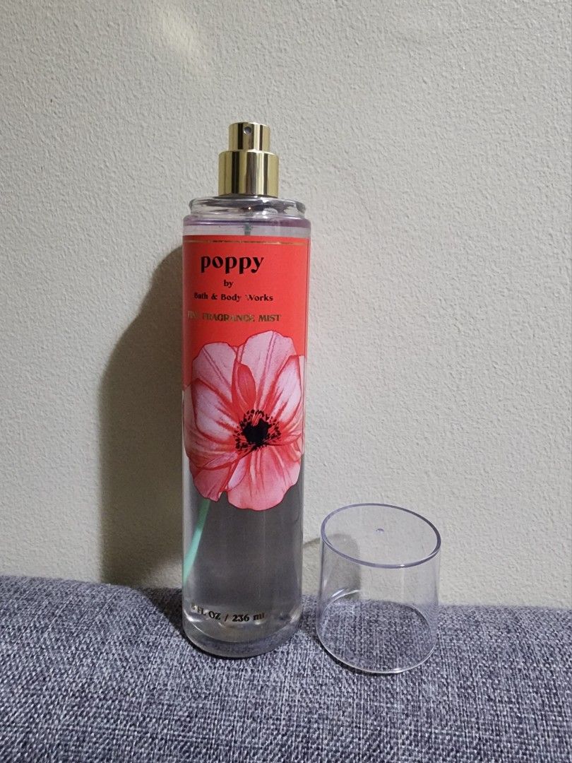 Bath and Body Works Poppy Fine Fragrance Mist (236 ml), Beauty ...