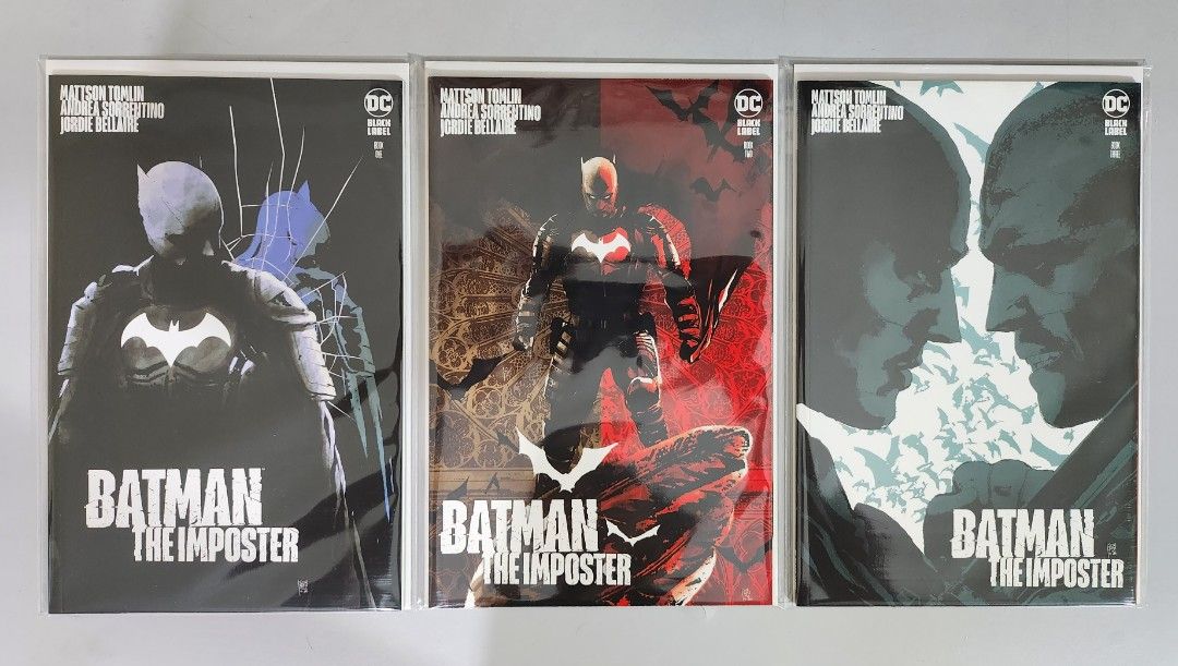 Batman: The Imposter #1-3 (Complete Set, DC Comics, Prestige Format ...