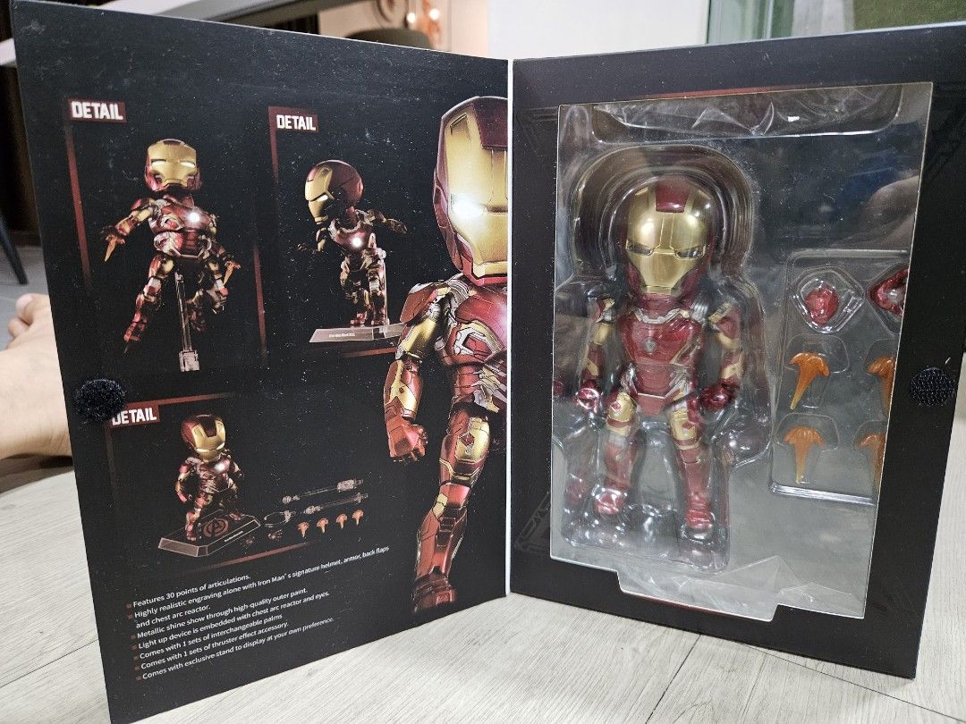 BEAST KINGDOM EGG ATTACK: EAA-004 Iron Man Mark 43 Avenger Age Of ...