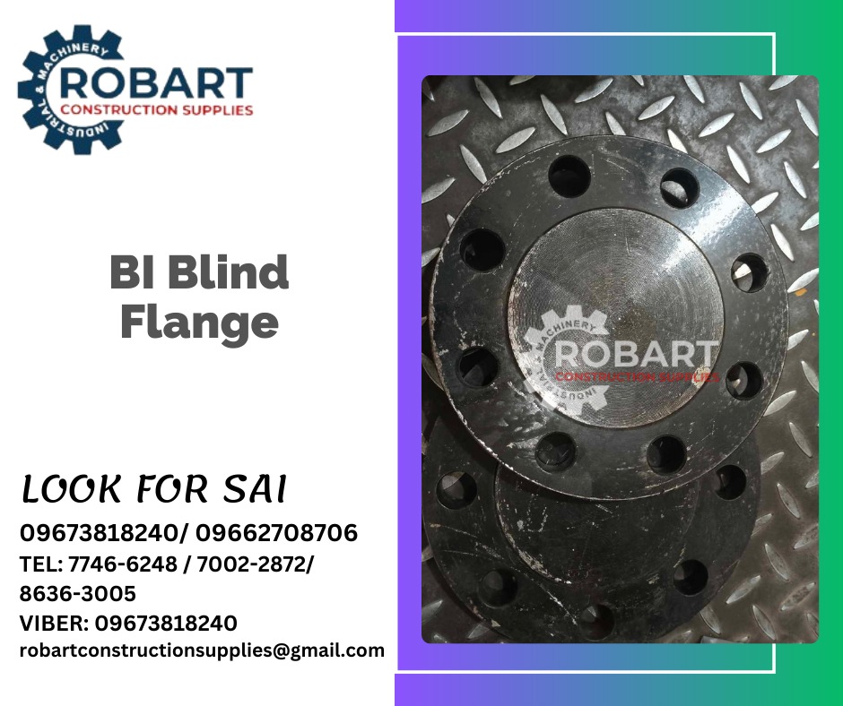 BI Blind Flange, Commercial & Industrial, Construction Tools ...