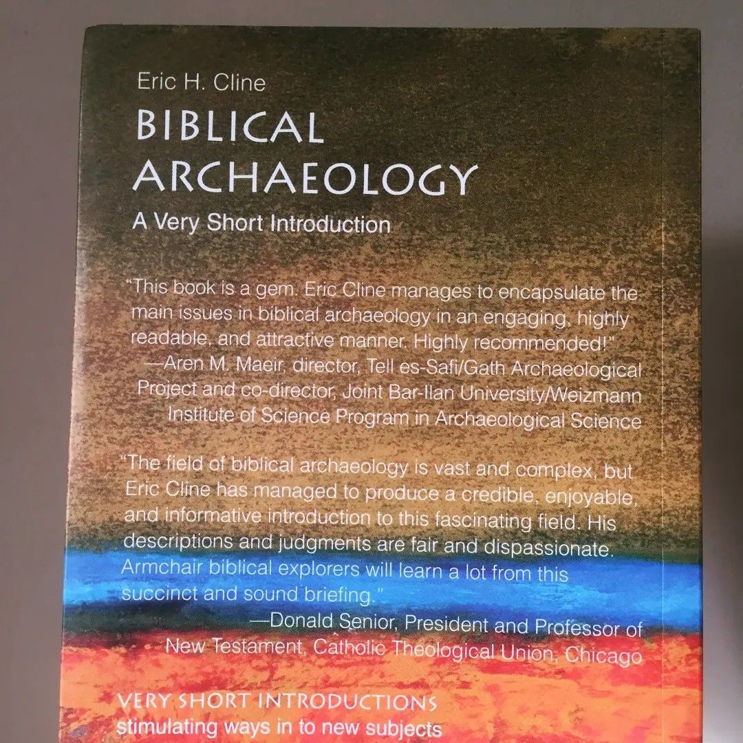 Biblical Archeology - Eric Cline, Hobbies & Toys, Books & Magazines ...