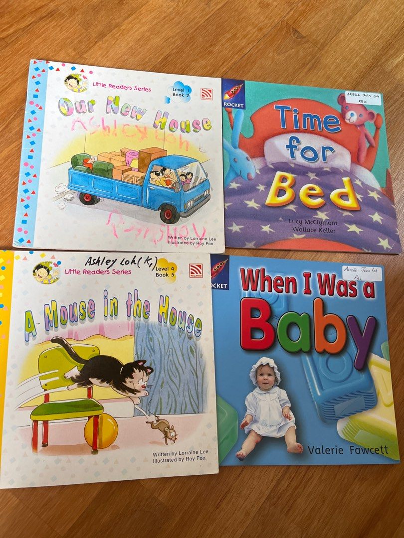 All for $3- Story books and Big flash cards, Hobbies & Toys, Books ...