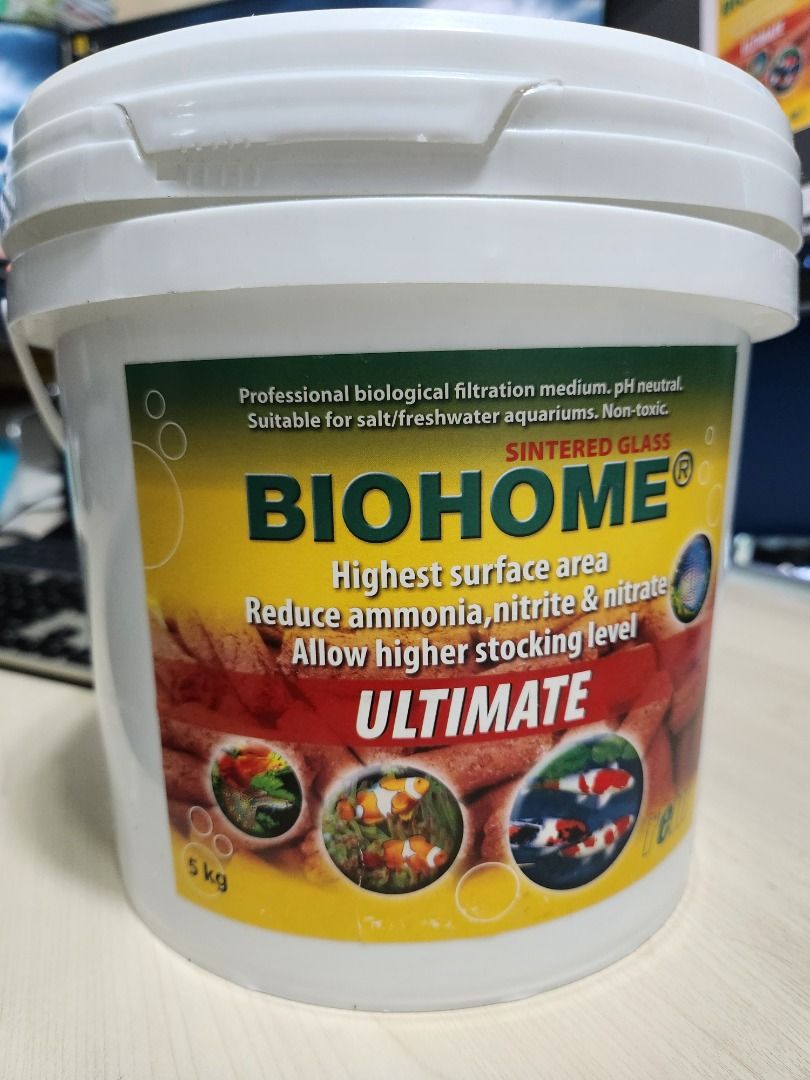 Biohome Ultimate Aquarium Media [500g/bag], Pet Supplies, Homes & Other ...