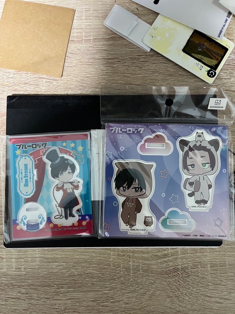blue lock rin and sae stand set, Hobbies & Toys, Toys & Games on Carousell