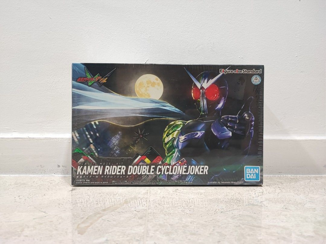 BNIB Bandai Figure-rise Standard Kamen Rider W Double Cyclone Joker ...