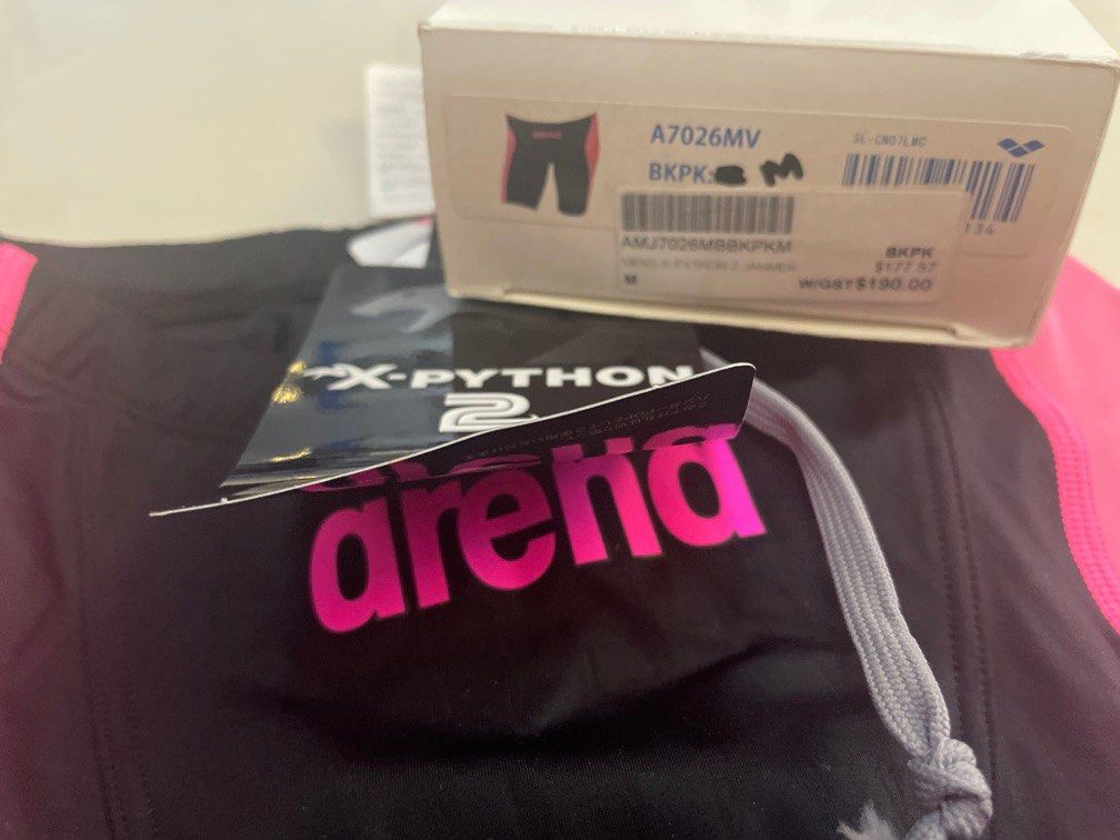 BNWT FINA Approved X-Python 2 competition Jammer, Sports Equipment, Sports & Games, Water Sports ...