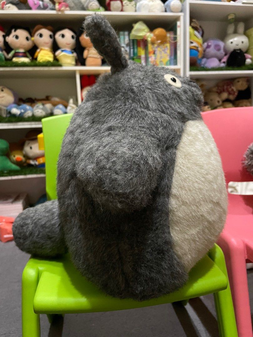 Boneka Totoro Jumbo Bulu Classic Original Sun Arrow Dark Grey, Toys ...