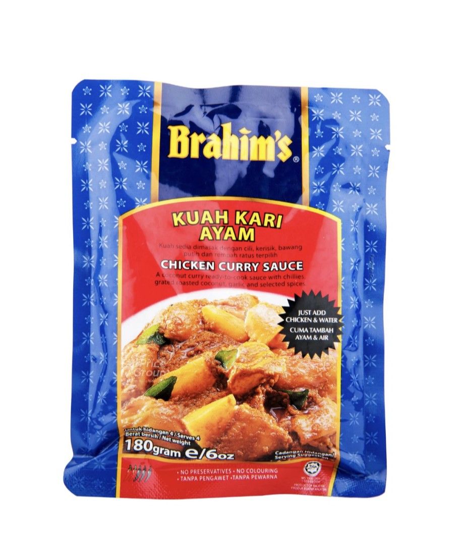 Brahim seasoning spices premix curry seasoning spice sauce pack cooking ...