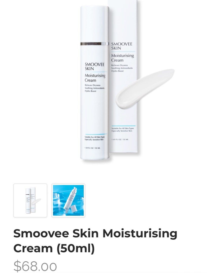 BRAND NEW SMOOVEE KOREAN SKINCARE Skin Moisturising Cream / Vitamin C ...
