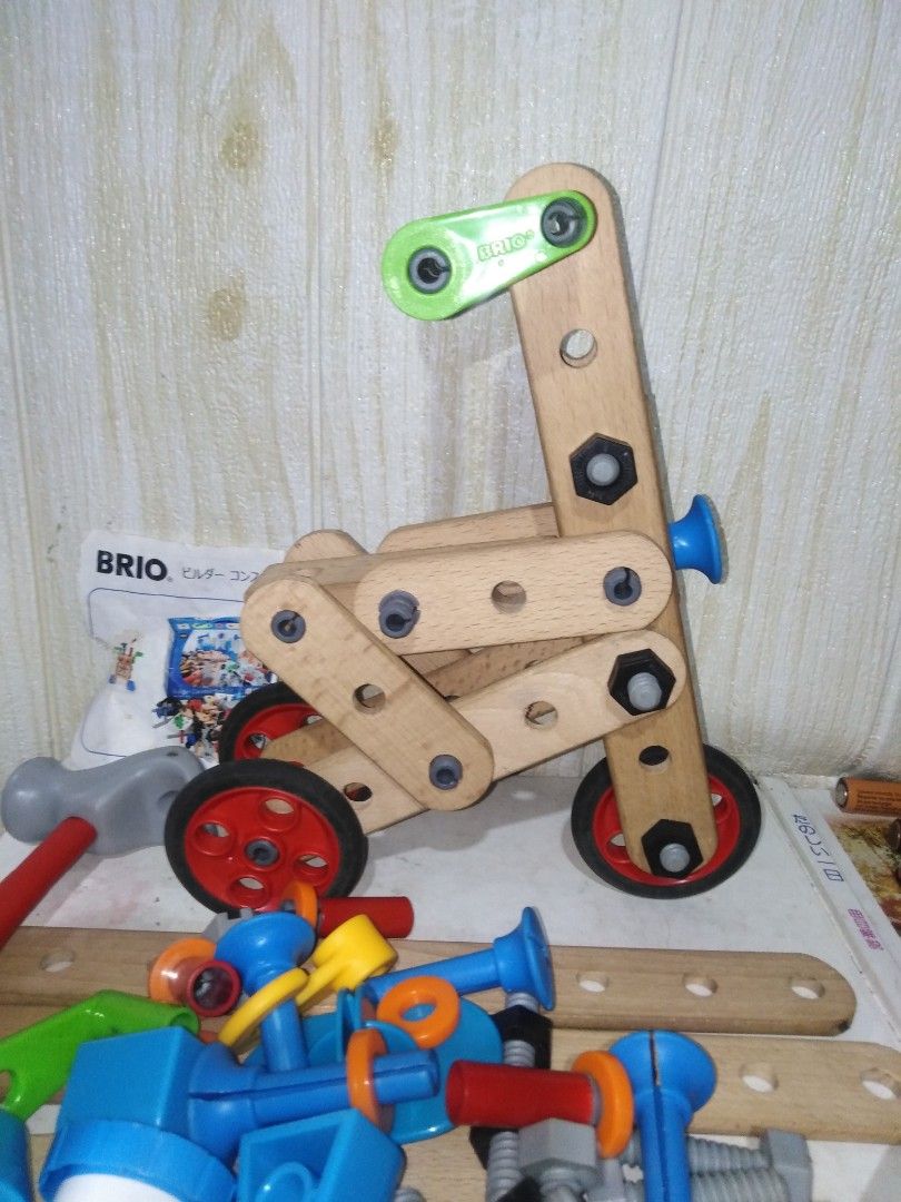 BRIO Builder Construction Building wood and plastic Blocks, Hobbies ...