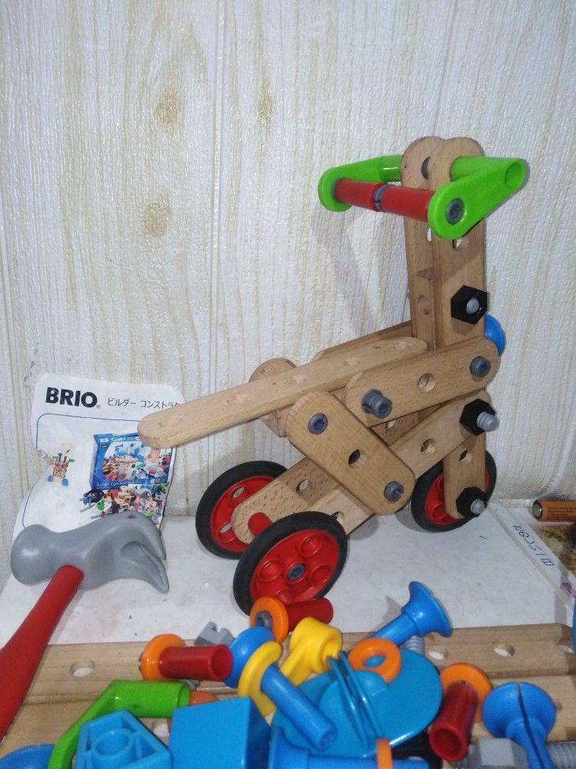 BRIO Builder Construction Building wood and plastic Blocks, Hobbies ...