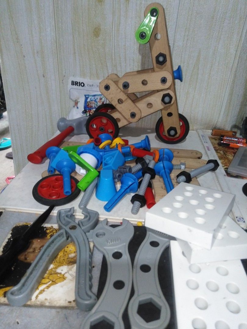 BRIO Builder Construction Building wood and plastic Blocks, Hobbies ...