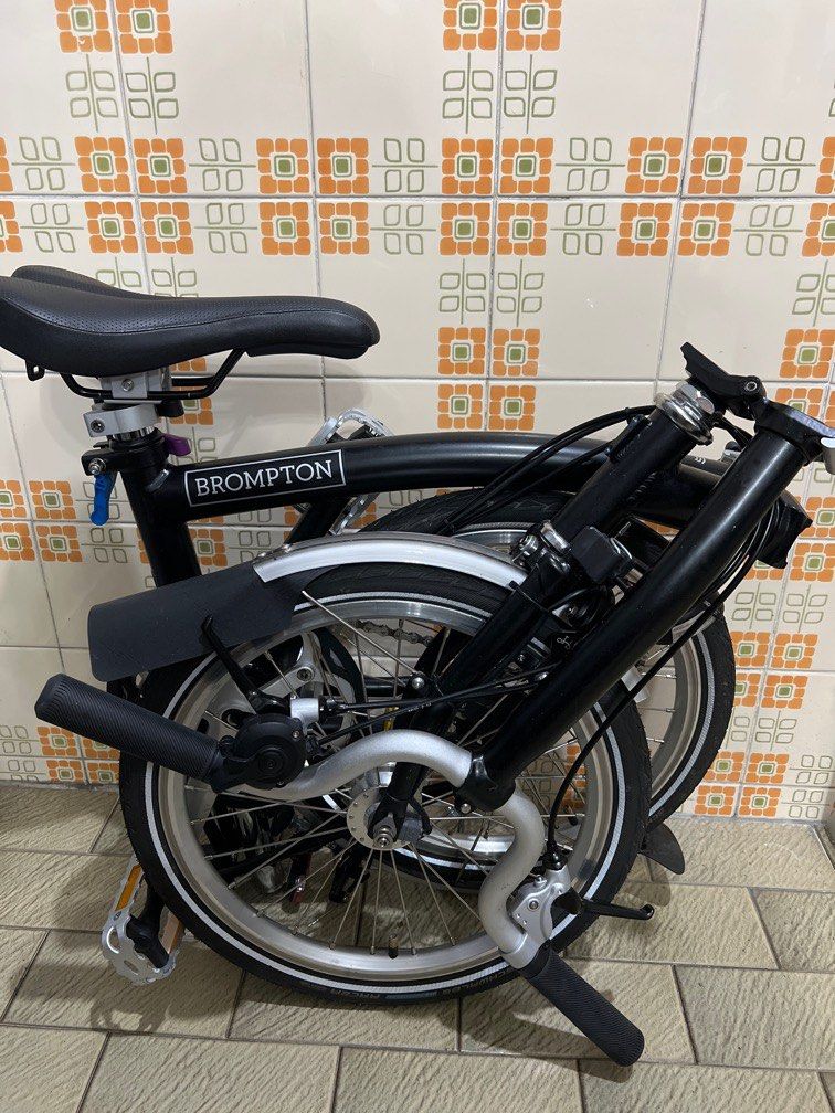 Brompton M3L C-Line Black 2023 Dynamo, Sports Equipment, Bicycles ...