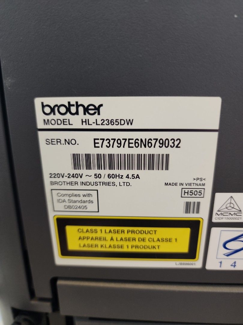 Brother Printer HL-L2365DW, Computers & Tech, Printers, Scanners ...