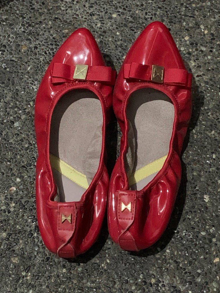 Butterfly Twists Red Flats, Women's Fashion, Footwear, Flats & Sandals ...