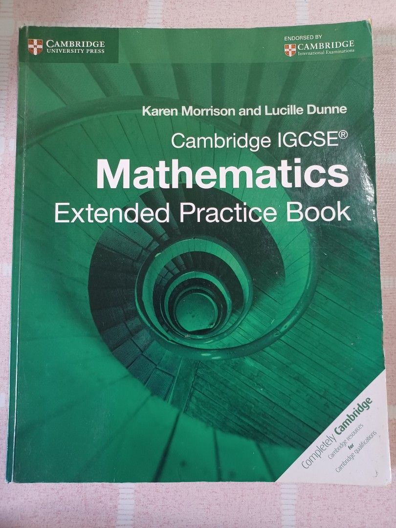 Cambridge IGCSE Math extended practice, Hobbies & Toys, Books ...