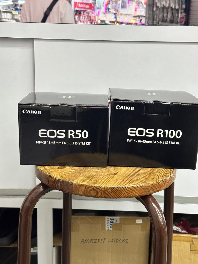 canon camera eos R series r100 r50, Photography, Cameras on Carousell