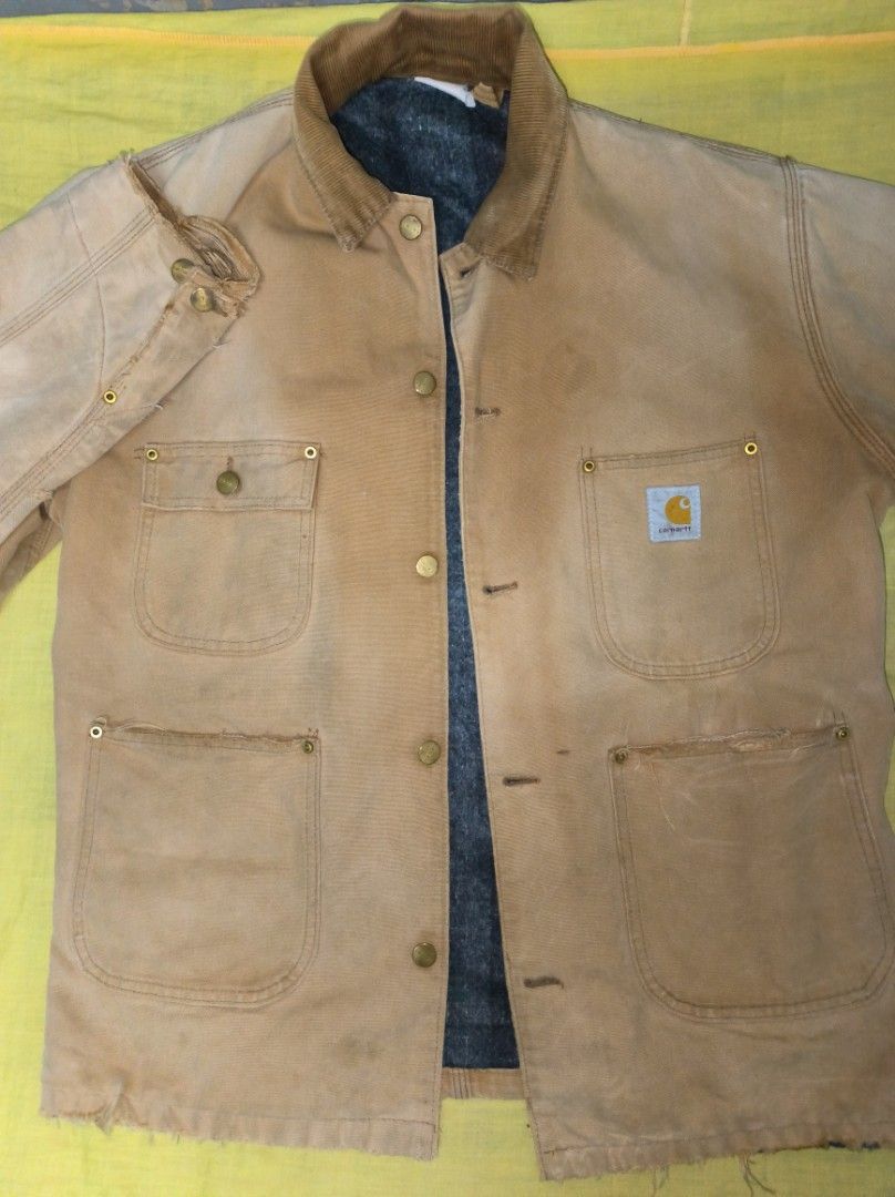 Carhatt Detroit Jacket, Men's Fashion, Coats, Jackets and Outerwear on ...
