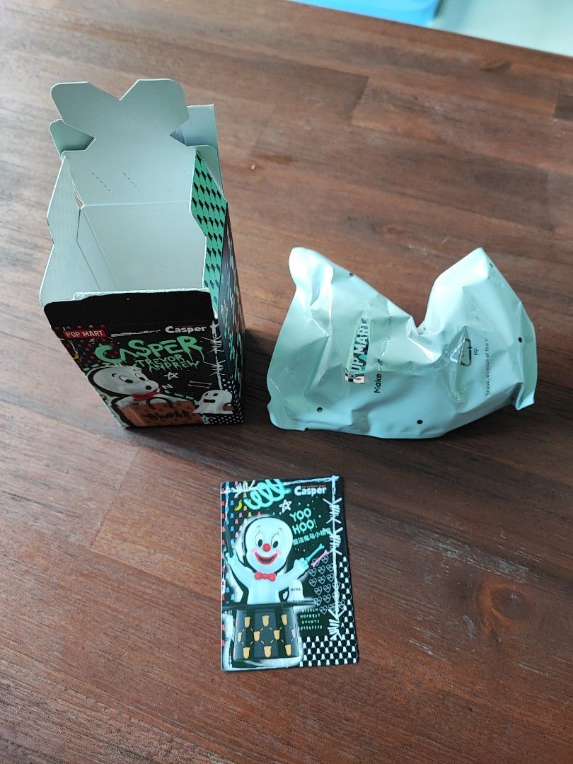 Casper pop mart blind box, Hobbies & Toys, Toys & Games on Carousell