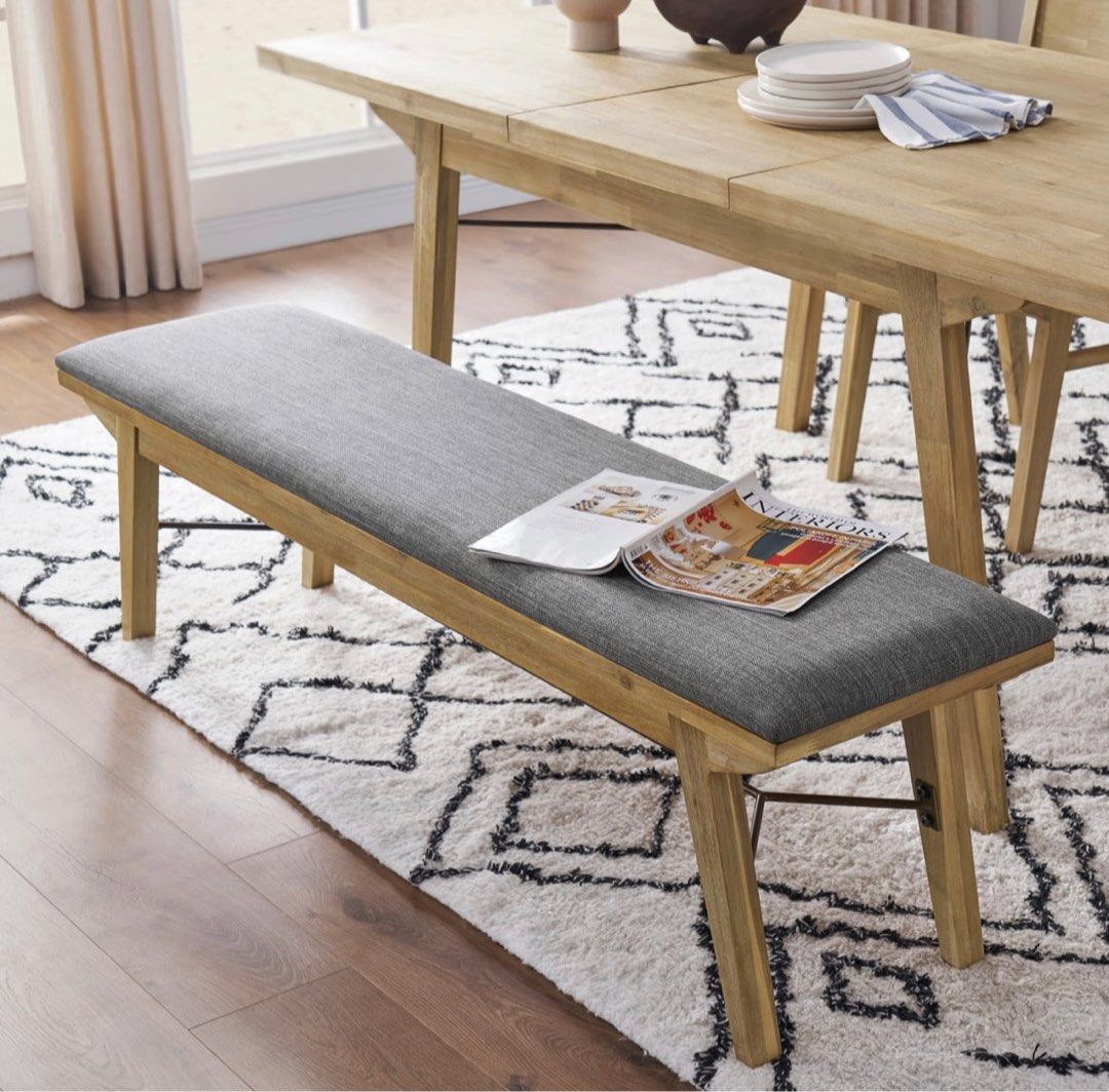 Casterly Miles Bench, Furniture & Home Living, Furniture, Chairs on ...