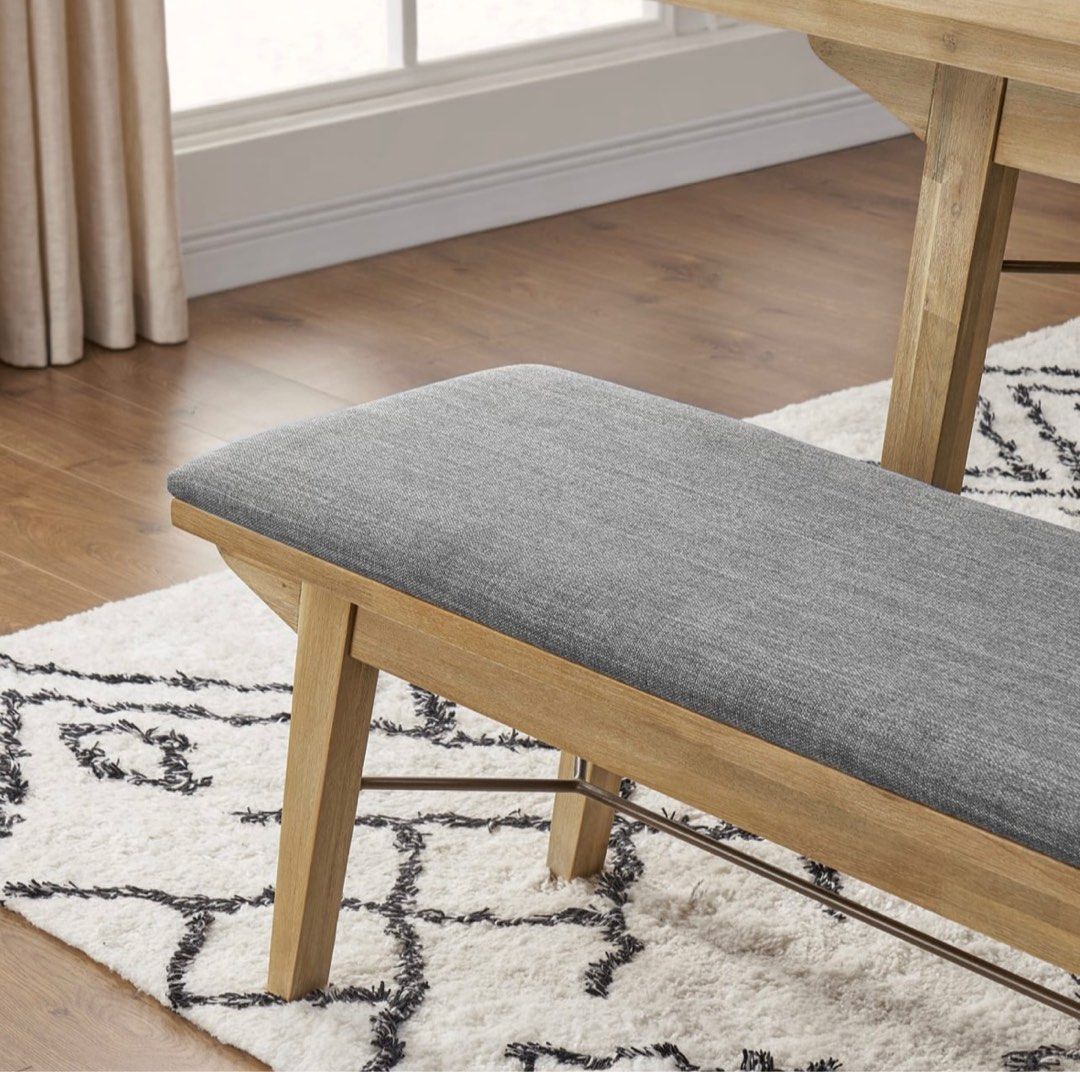 Casterly Miles Bench, Furniture & Home Living, Furniture, Chairs on ...